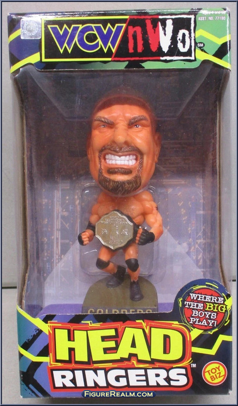 Goldberg - WCW - Head Ringers - nWo - Toy Biz Action Figure