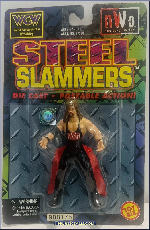 Kevin Nash - WCW - Steel Slammers - Toy Biz Action Figure