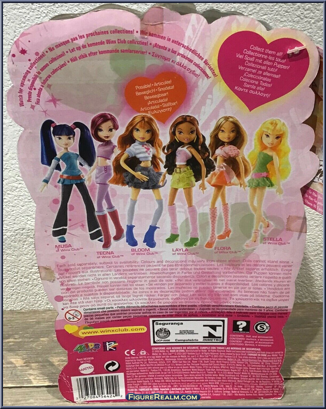 Stella (School Girl) - Winx Club - Basic Series - Mattel Action Figure