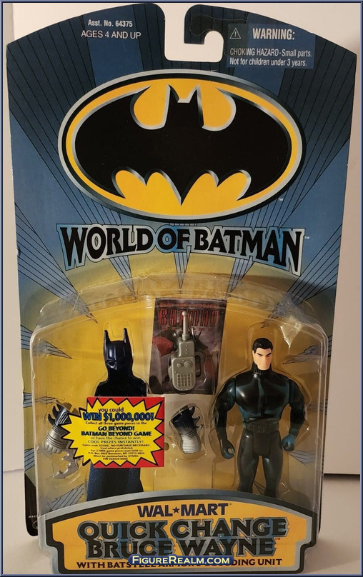 Bruce Wayne (Quick Change) - World of Batman - Basic Series - Hasbro ...