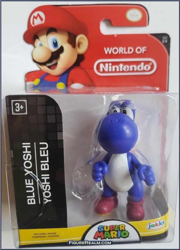 Blue Yoshi (Super Mario) - World of Nintendo - Series 1-5 - Jakks ...