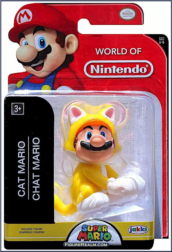 Cat Mario (Super Mario) - World of Nintendo - Series 1-5 - Jakks ...