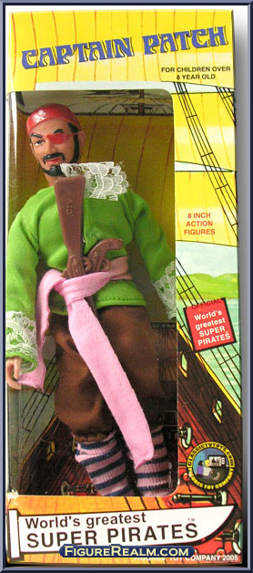 Captain Patch - World's Greatest - Super Pirates - Figures Toy Company ...