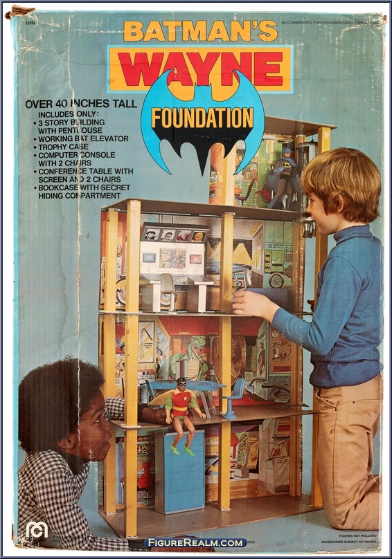 Batman's Wayne Foundation - World's Greatest - Playsets - Mego Action ...