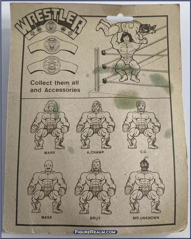 Wrestler (Red Shorts / Green Hair) - Wrestling Champs - Basic Series ...