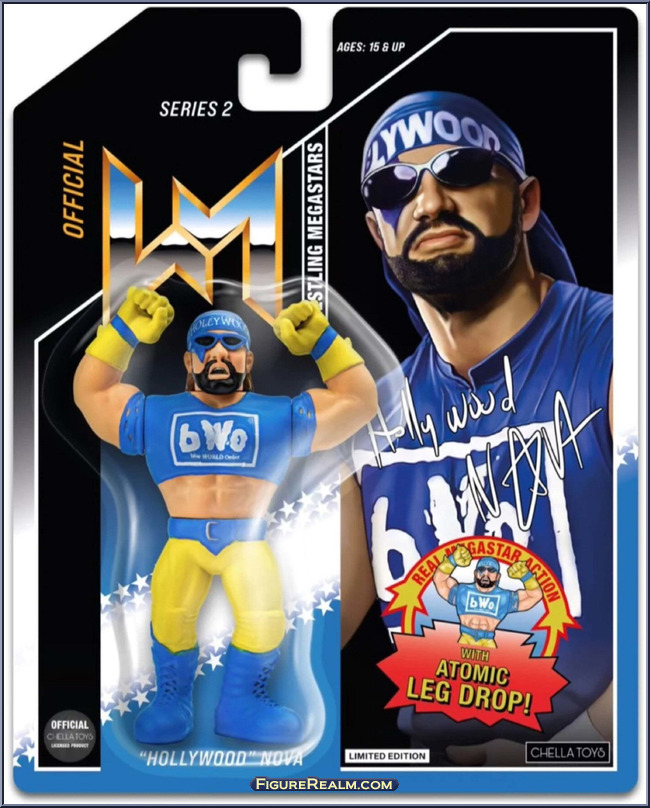 Hollywood Nova - Wrestling Megastars - Series 2 - Chella Toys Action Figure