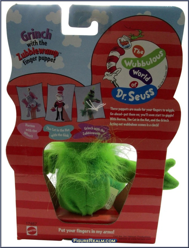 Grinch with the Zubblewump Finger Puppet - Wubbulous World of Dr. Seuss ...
