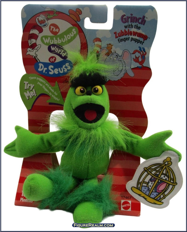 Grinch with the Zubblewump Finger Puppet - Wubbulous World of Dr. Seuss ...