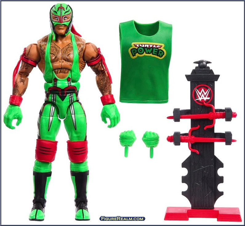 Rey Mysterio / Raphael - WWE Elite Collection - Teenage Mutant Ninja ...