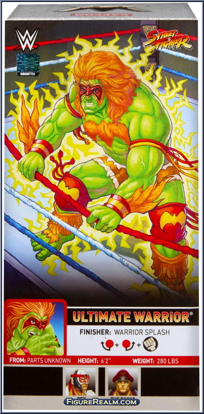 Ultimate Warrior as Blanka - WWE Elite Collection - x Street Fighter ...