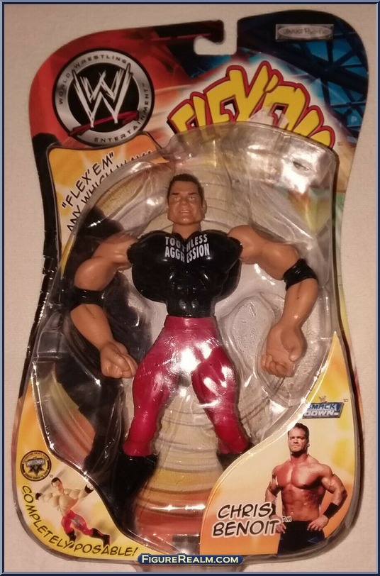 Chris Benoit - WWE Flex 'Ems - Series 5 - Jakks Pacific Action Figure