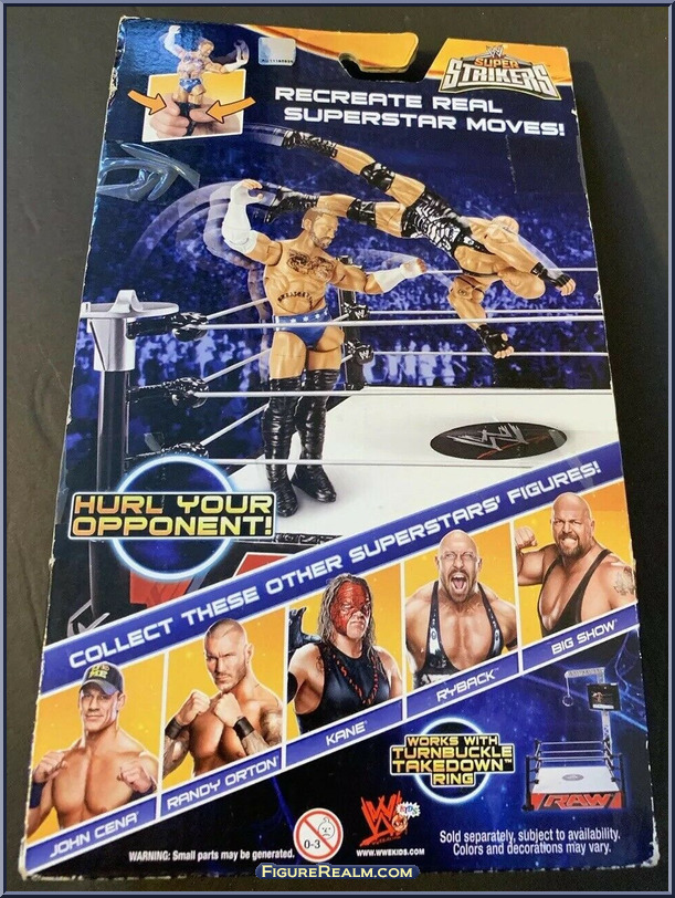 CM Punk - WWE - Super Strikers - Mattel Action Figure