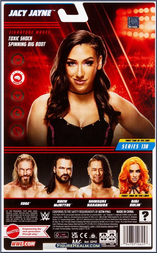 Jacy Jayne - WWE - Series 138 - Mattel Action Figure