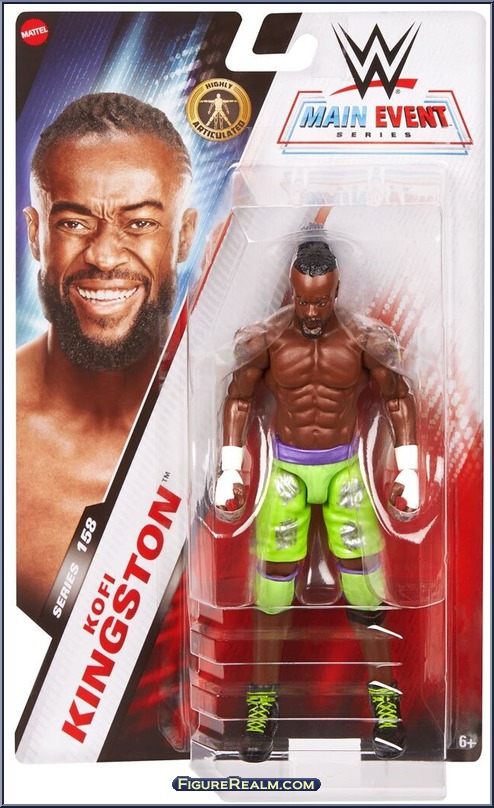 Kofi Kingston - WWE - Series 158 - Mattel Action Figure