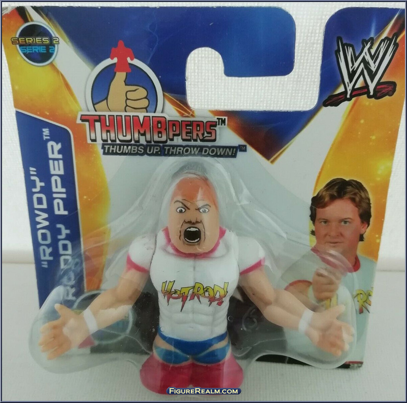 Rowdy Roddy Piper - WWE - Thumbpers - Series 2 - Wicked Cool Toys ...