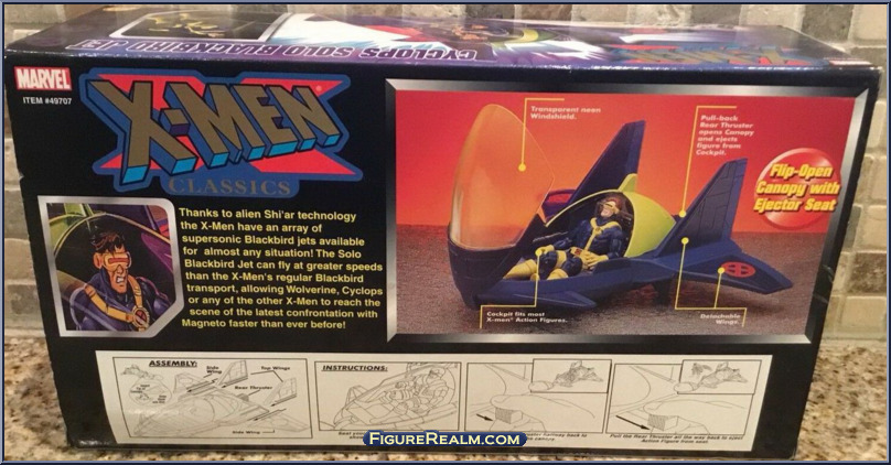 Cyclops Solo Blackbird Jet - X-Men - Classics - Accessories - Toy Biz ...