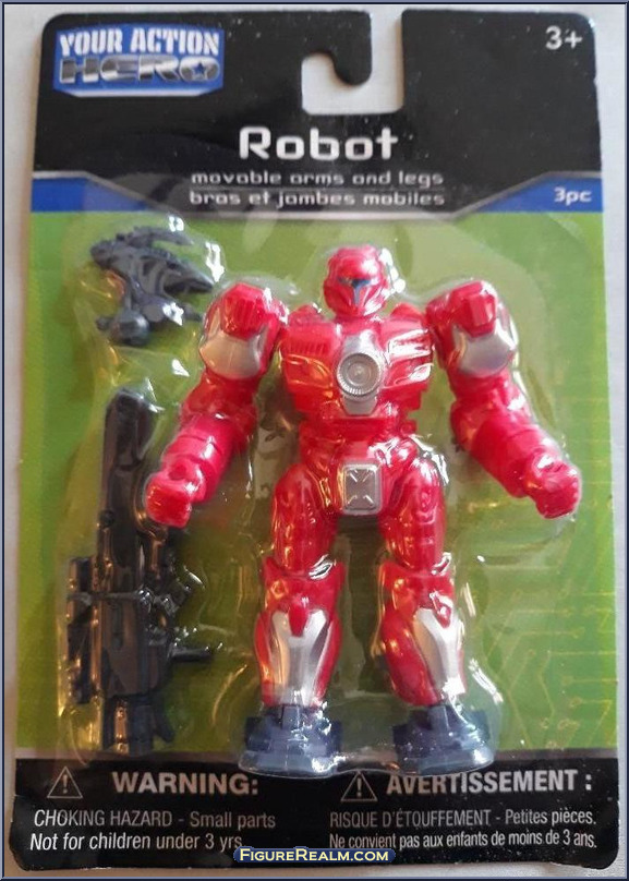 Red Robot - Your Action Hero - Robots - Greenbrier Action Figure