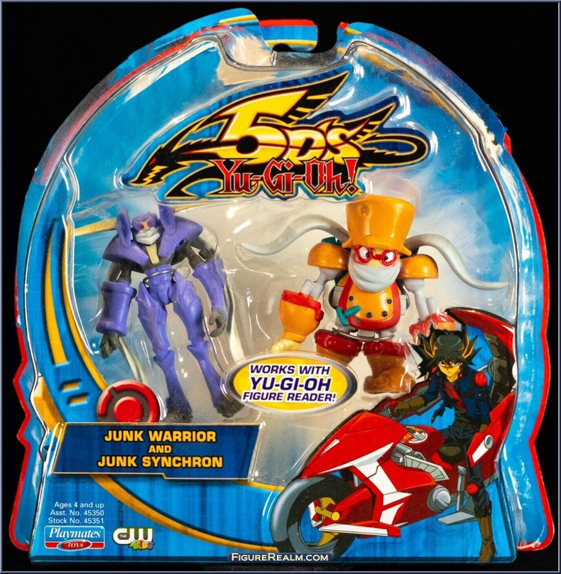 Junk Warrior and Junk Synchron - Yu-Gi-Oh! - 5D's - 2-Packs - Playmates ...