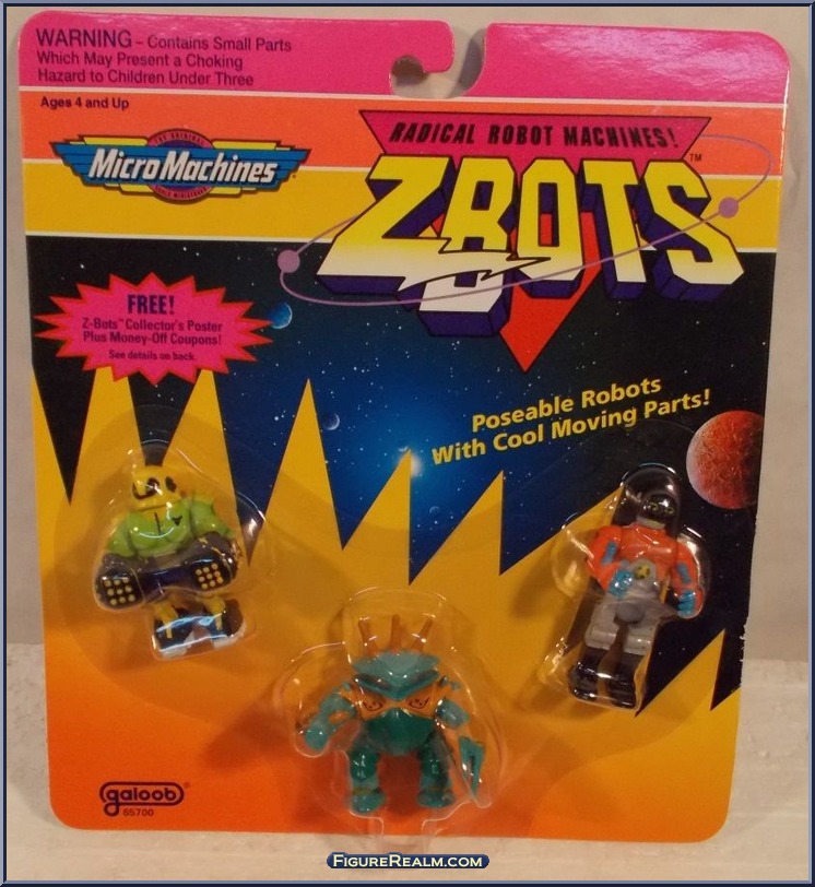 Reactor / Zolord / Glaxar - Z-Bots - Basic Series - Galoob Action Figure