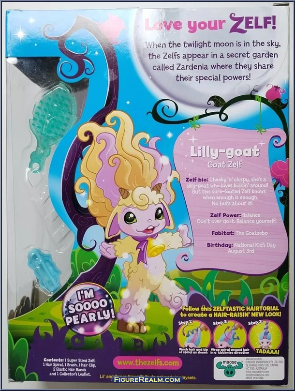 Lilly-goat (Goat Zelf) - Zelfs - Super Zelfs - Moose Toys Action Figure