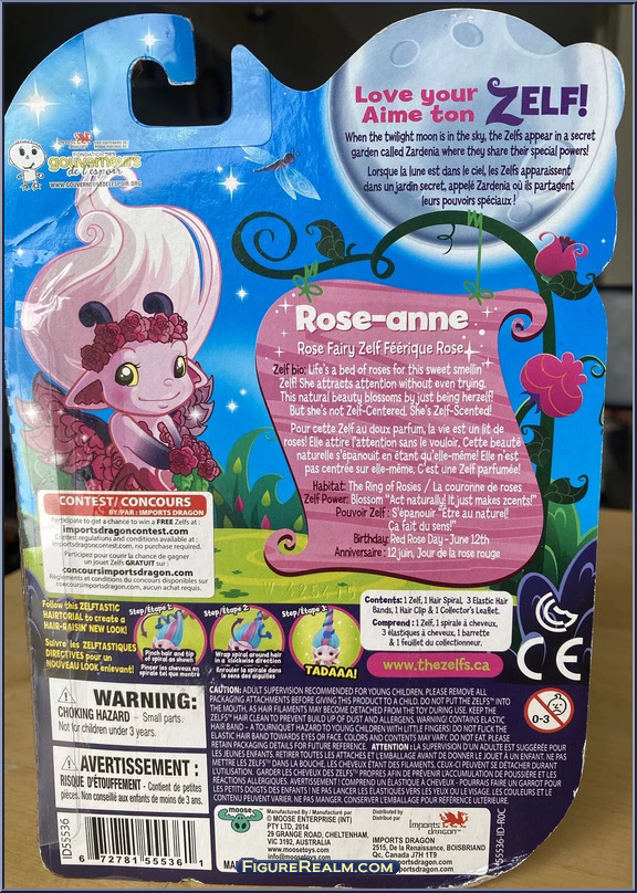 Rose-anne (Rose Fairy Zelf) - Zelfs - Basic Series - Moose Toys Action ...
