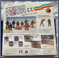 Army Wolf Pack Troops - Zero Hour - Basic Series - Blue Bird Action Figure