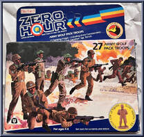 Army Wolf Pack Troops - Zero Hour - Basic Series - Blue Bird Action Figure