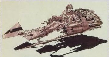Rebel Speeder Bike Pilot Character Profile