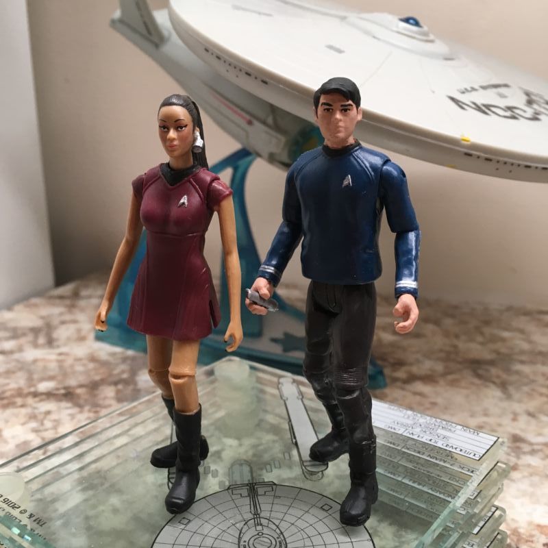 Lt. Uhura and Dr. McCoy (Star Trek Into Darkness) (Star Trek) Custom ...