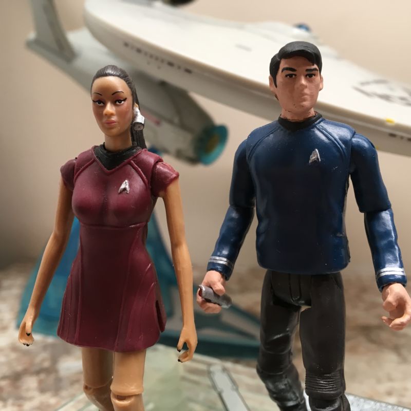 Lt. Uhura and Dr. McCoy (Star Trek Into Darkness) (Star Trek) Custom ...