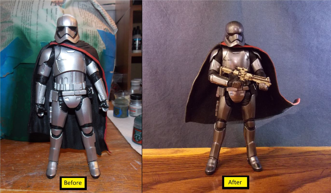 Captain Phasma (Star Wars) Custom Action Figure