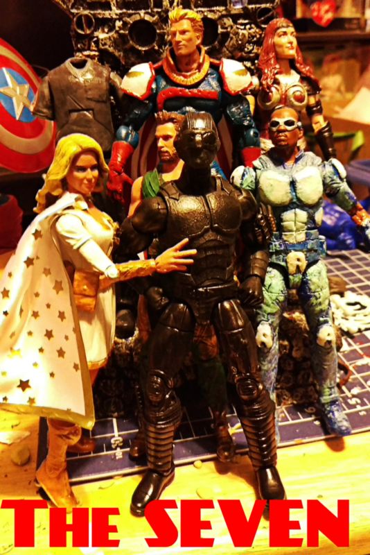 The Seven, The Boys Action Figures (The Boys) Custom Action Figure