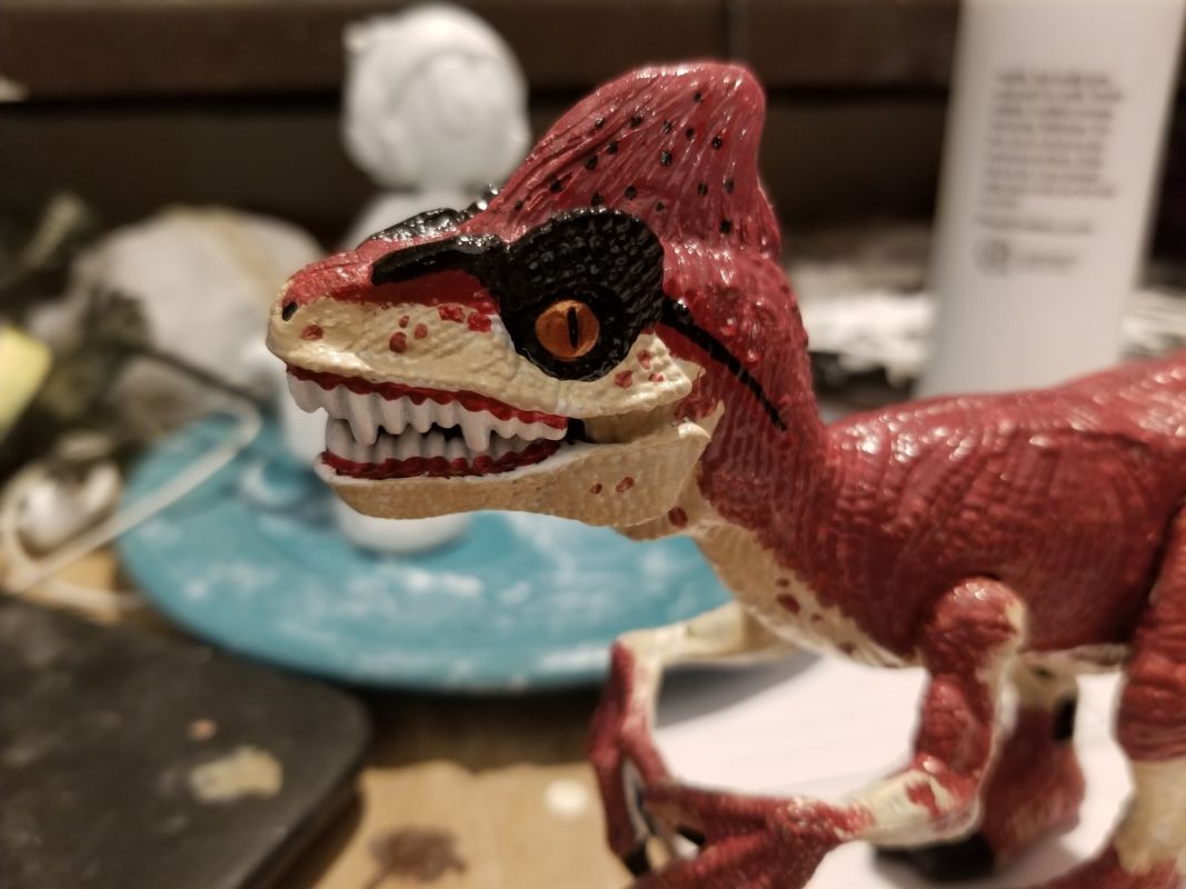 Jurassic World Evolution Deinonychus Custom Jurassic Park Custom Action Figure