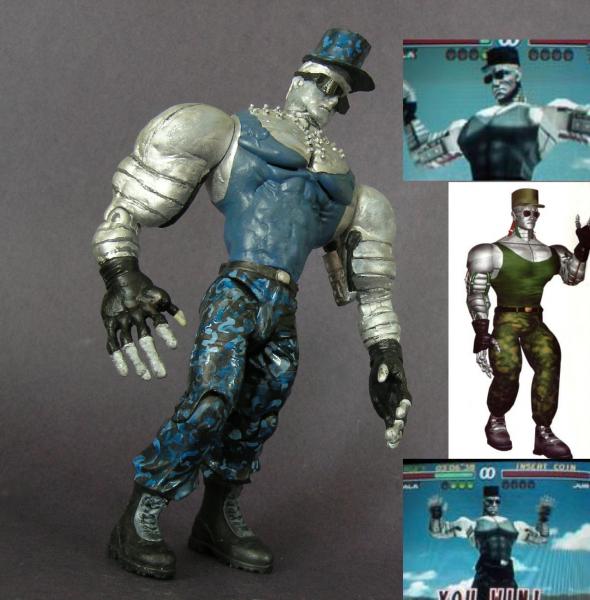 Prototype Jack (Tekken 5) Custom Action Figure