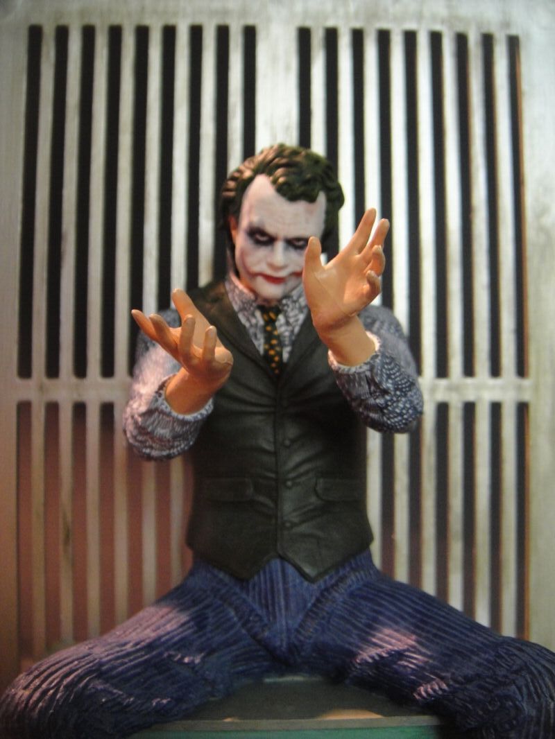 Joker clapping (Dark Knight) Custom Diorama / Playset