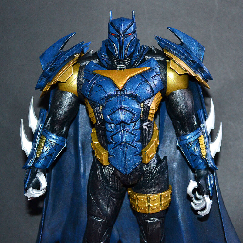 Batman Azrael Blue (DC Multiverse) Custom Action Figure