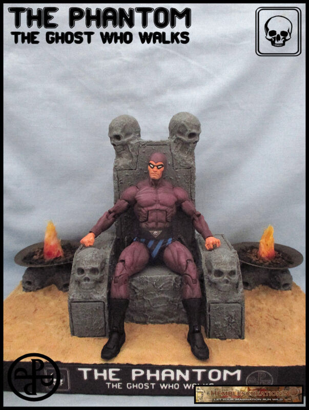 The Phantom the Ghost who Walks (Phantom) Custom Diorama / Playset