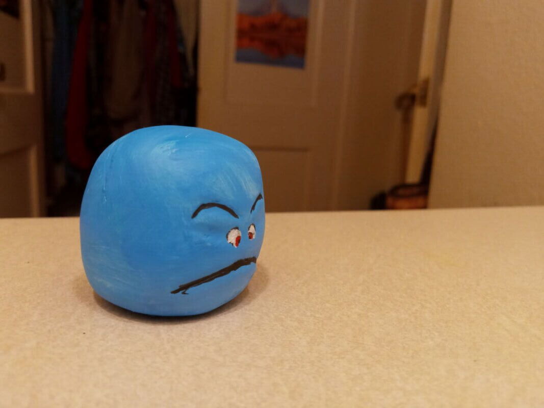 Thwomp (Super Mario Bros) Custom Miniature / Figurine