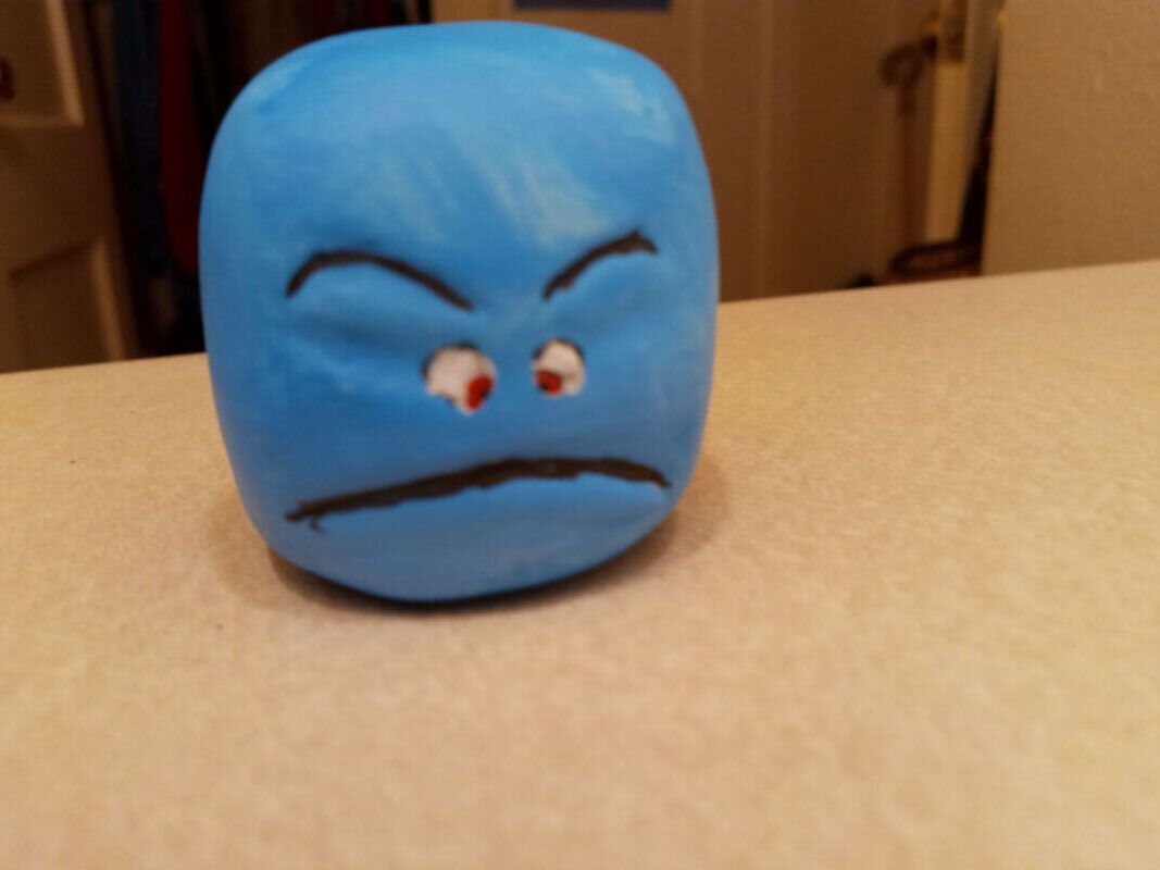 Thwomp (Super Mario Bros) Custom Miniature / Figurine