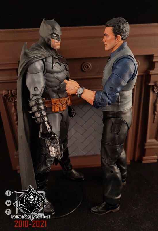 Bruce Wayne (Batman) Custom Action Figure