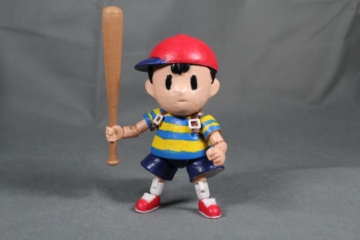 Ness (Earthbound) (Super Smash Bros.) Custom Action Figure