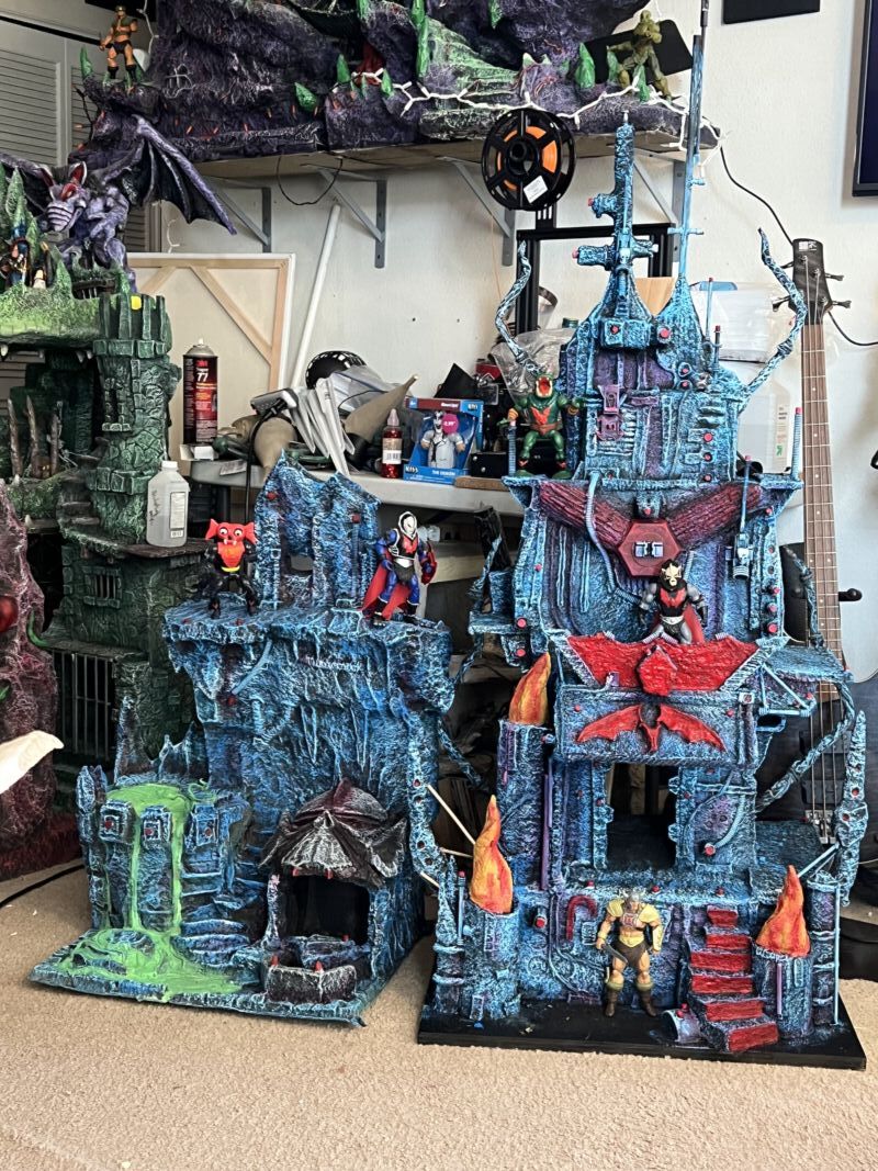 Castle Hordak(WIP) (Masters of the Universe) Custom Diorama / Playset