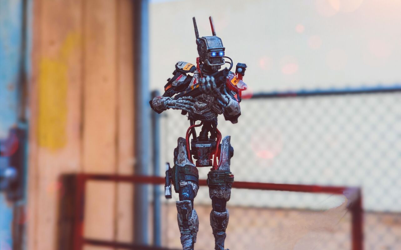 CHAPPiE Law Enforcement Droid (Terminator) Custom Action Figure