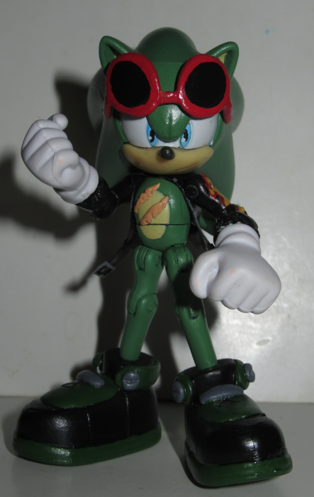 Scourge the Hedgehog (Sonic) Custom Action Figure