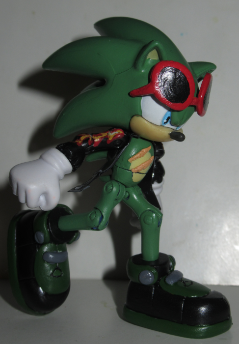 Scourge the Hedgehog (Sonic) Custom Action Figure