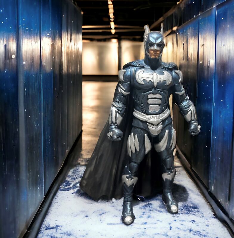 George Clooney BATMAN Ice Suit (DC Multiverse) Custom Action Figure