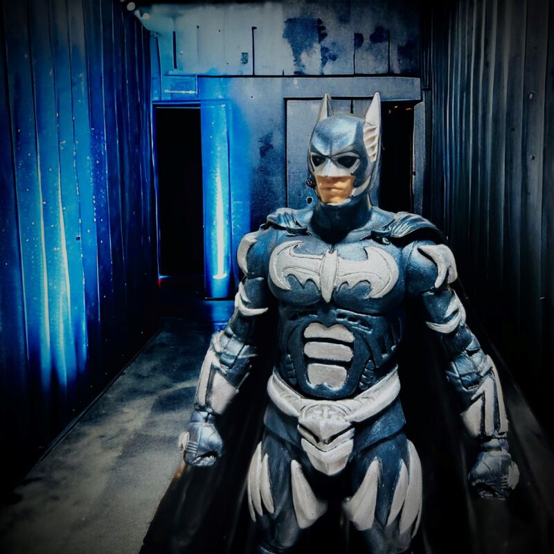 George Clooney BATMAN Ice Suit (DC Multiverse) Custom Action Figure