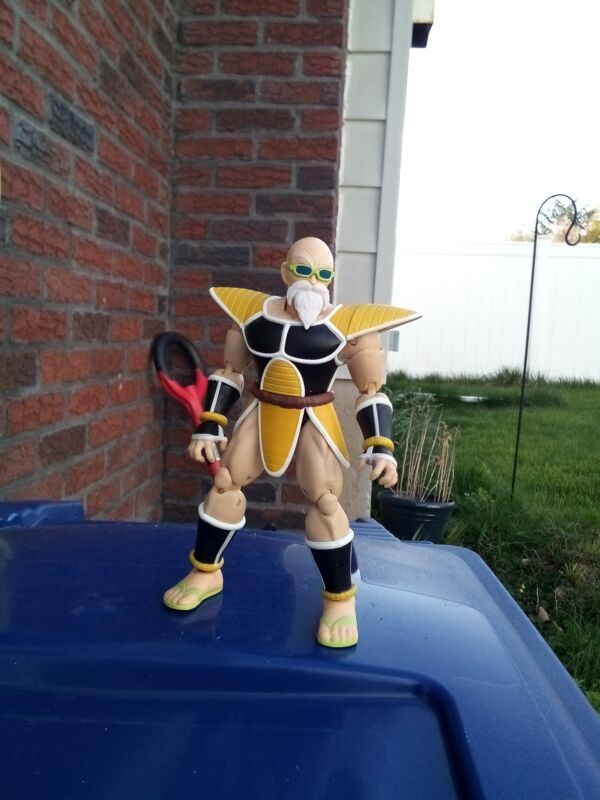 Saiyan armored Master Roshi (Dragonball Z) Custom Action Figure
