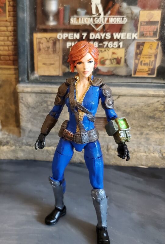 Fallout Vault Dweller (Female) (Fallout) Custom Action Figure