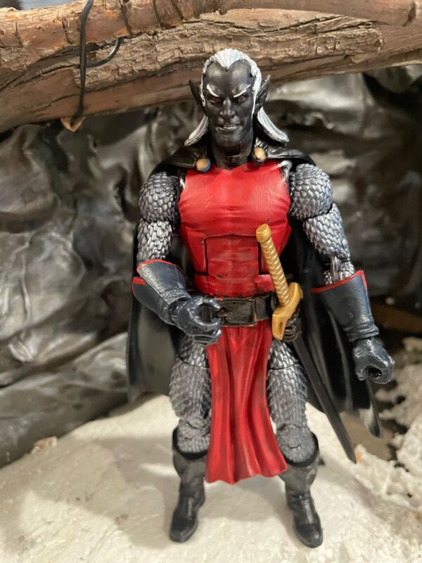 Drow elf / fighter (Dungeons and Dragons) Custom Action Figure